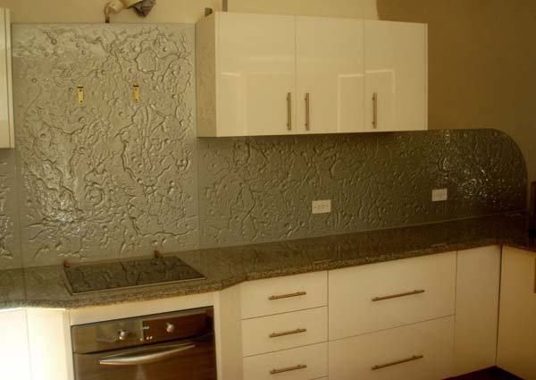 Slumped Textural Glass in Sydney | Spectrum Art Glass