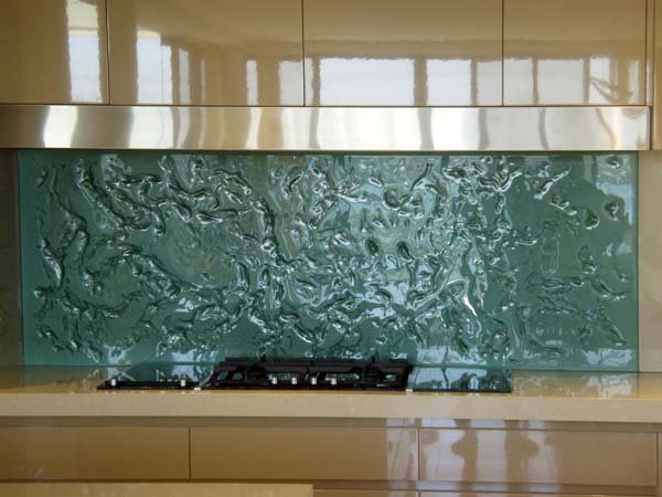 Slumped Textural Glass in Sydney | Spectrum Art Glass
