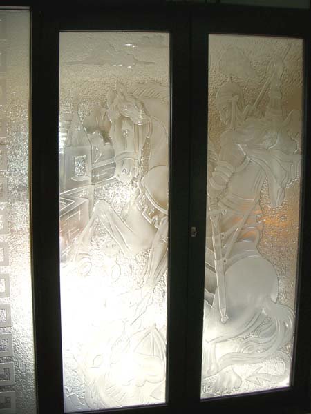 Slumped Textural Glass in Sydney | Spectrum Art Glass