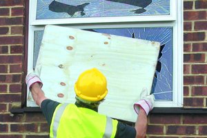 Emergency window boarding services | Morgan's Glass