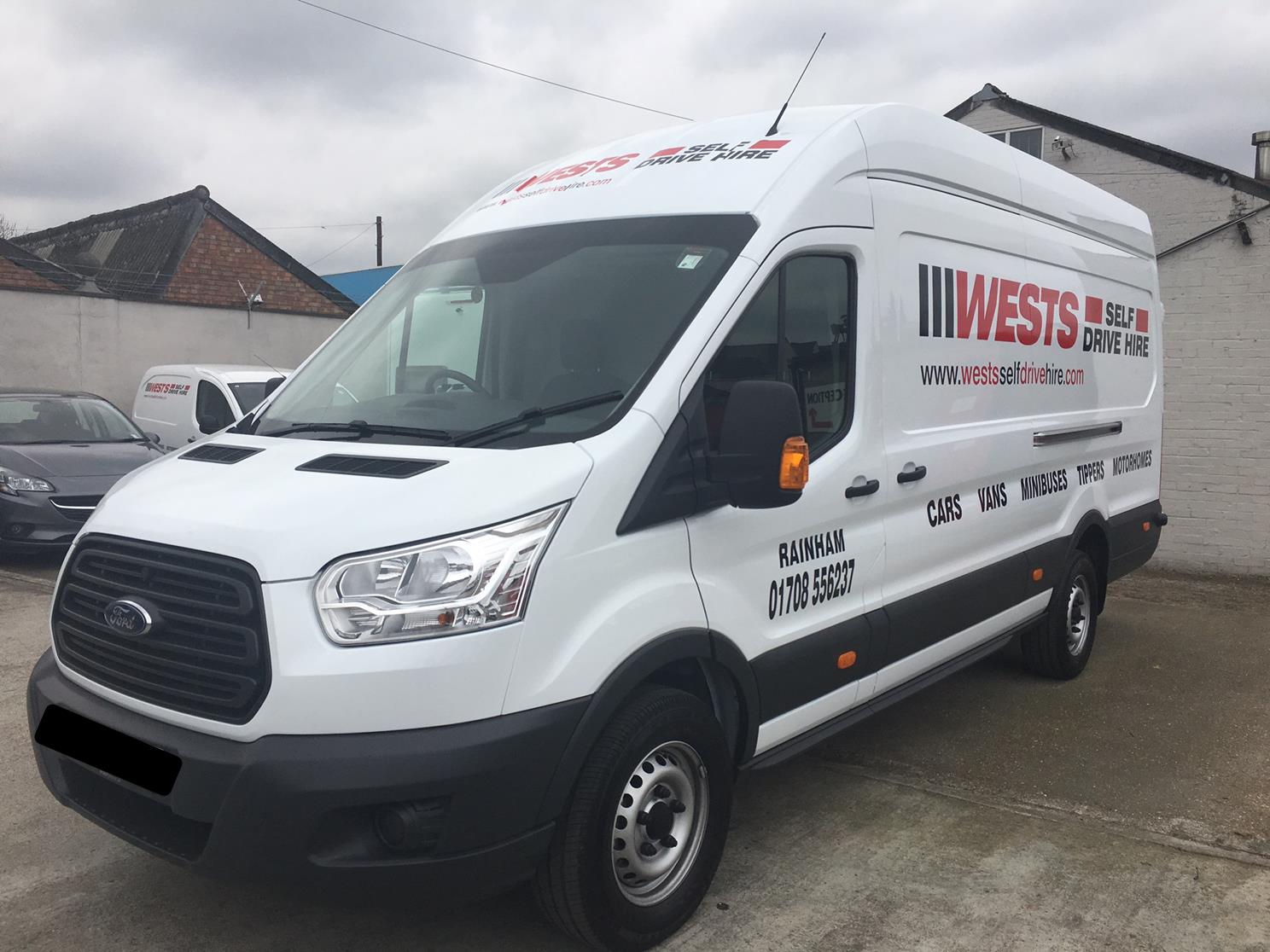 ELWB Van Hire in Essex (L4 H3) From Wests Self Drive Hire