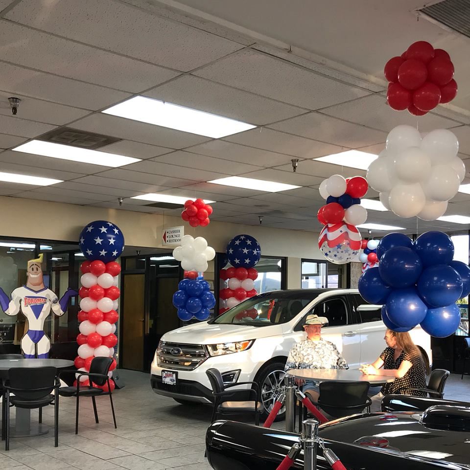 Photos of Custom Balloon Designs for Retail Spaces