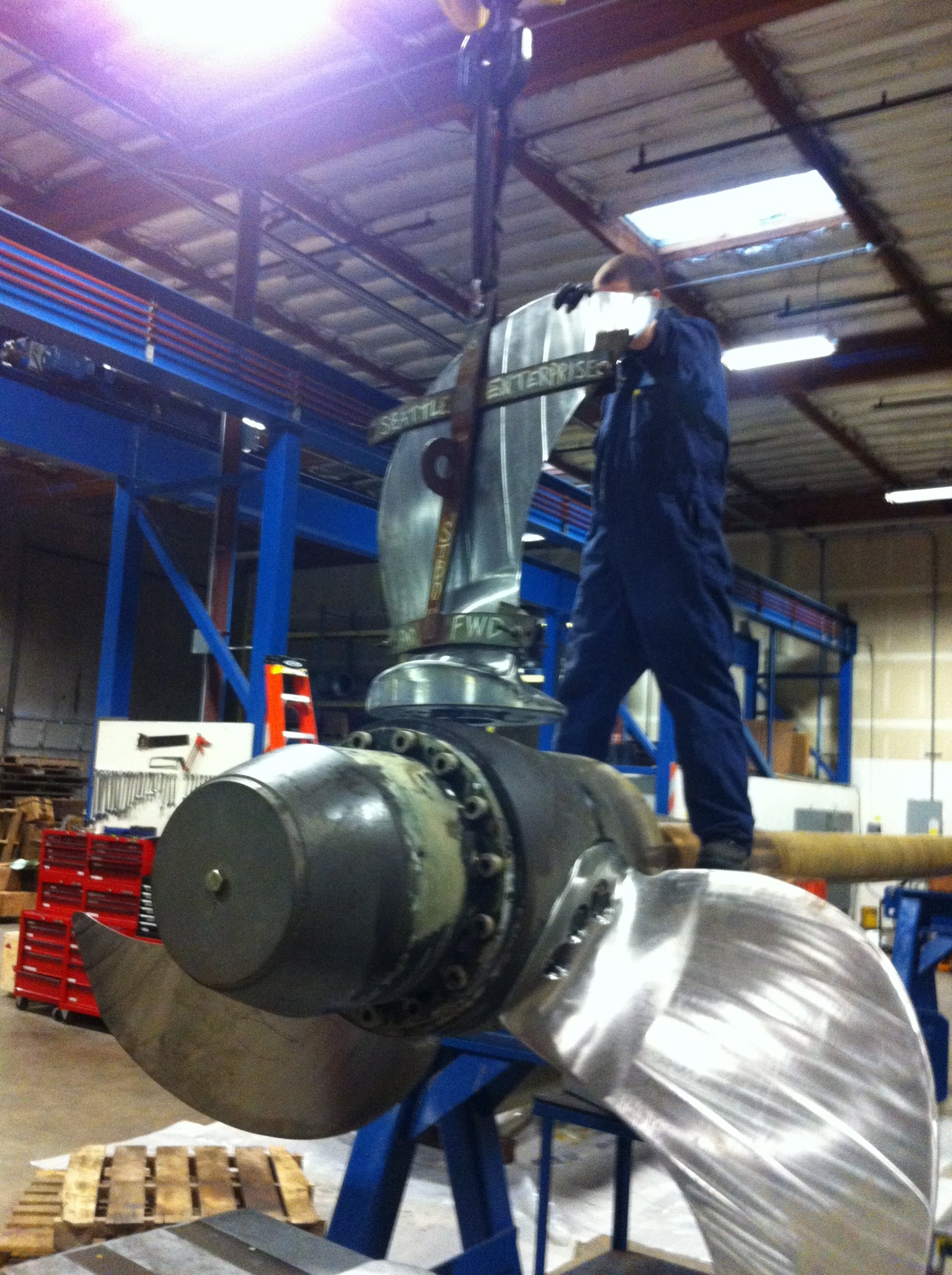 Z-Drive & Controllable Pitch Propeller System Repair Services | Sound ...