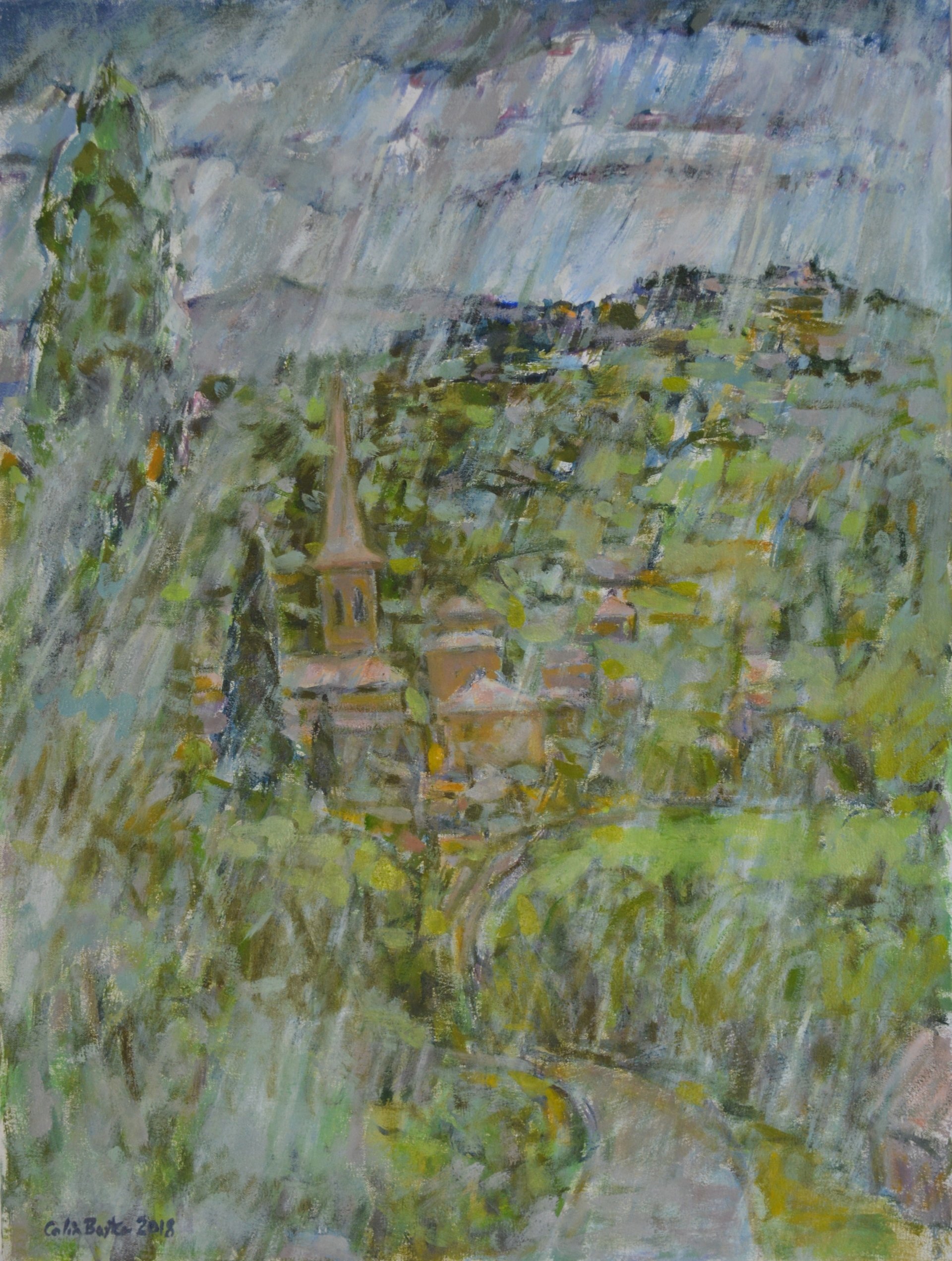 Storm and rain | Colin Baxter | Contemporary Artist | Oil Paintings ...