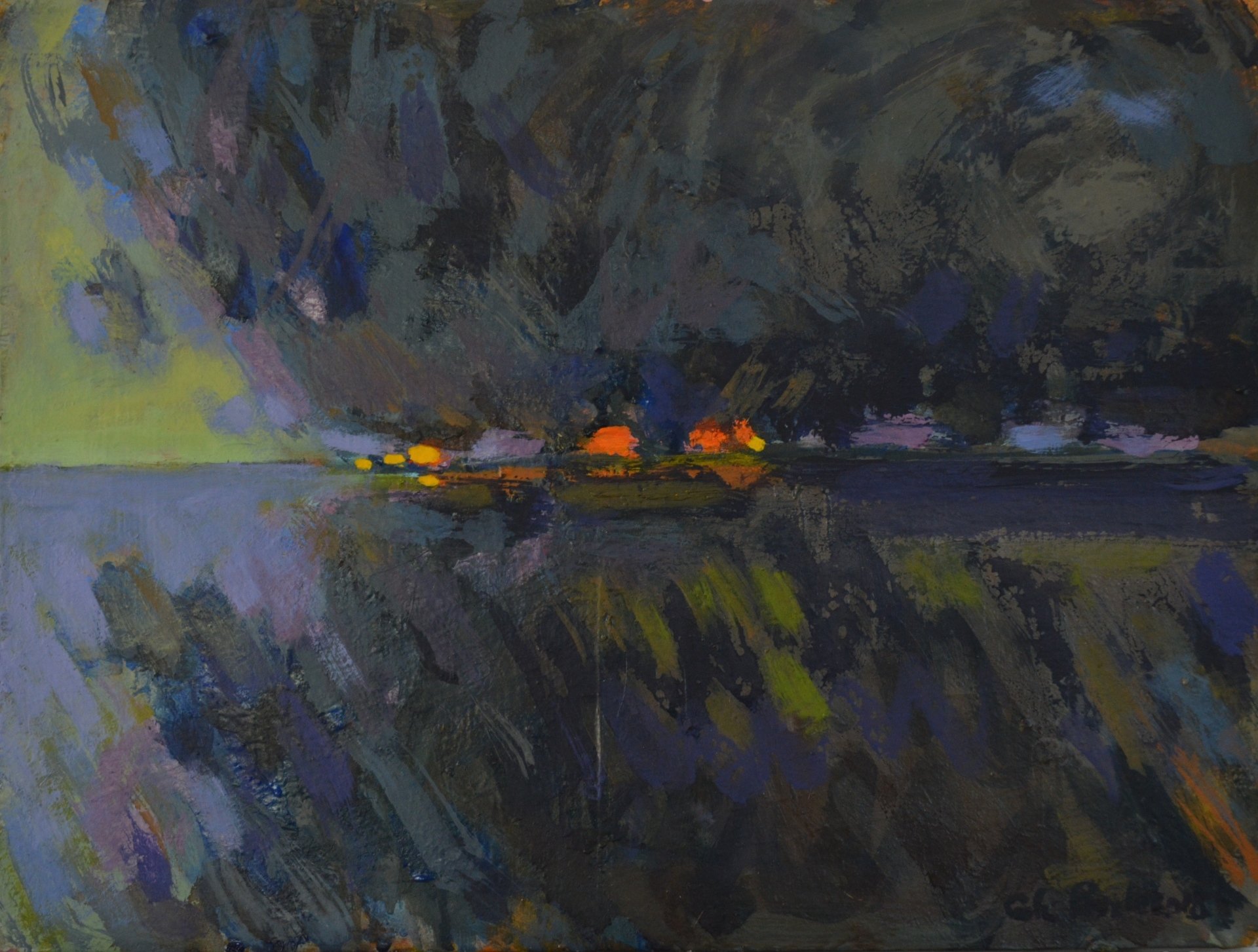 Storm and rain | Colin Baxter | Contemporary Artist | Oil Paintings ...