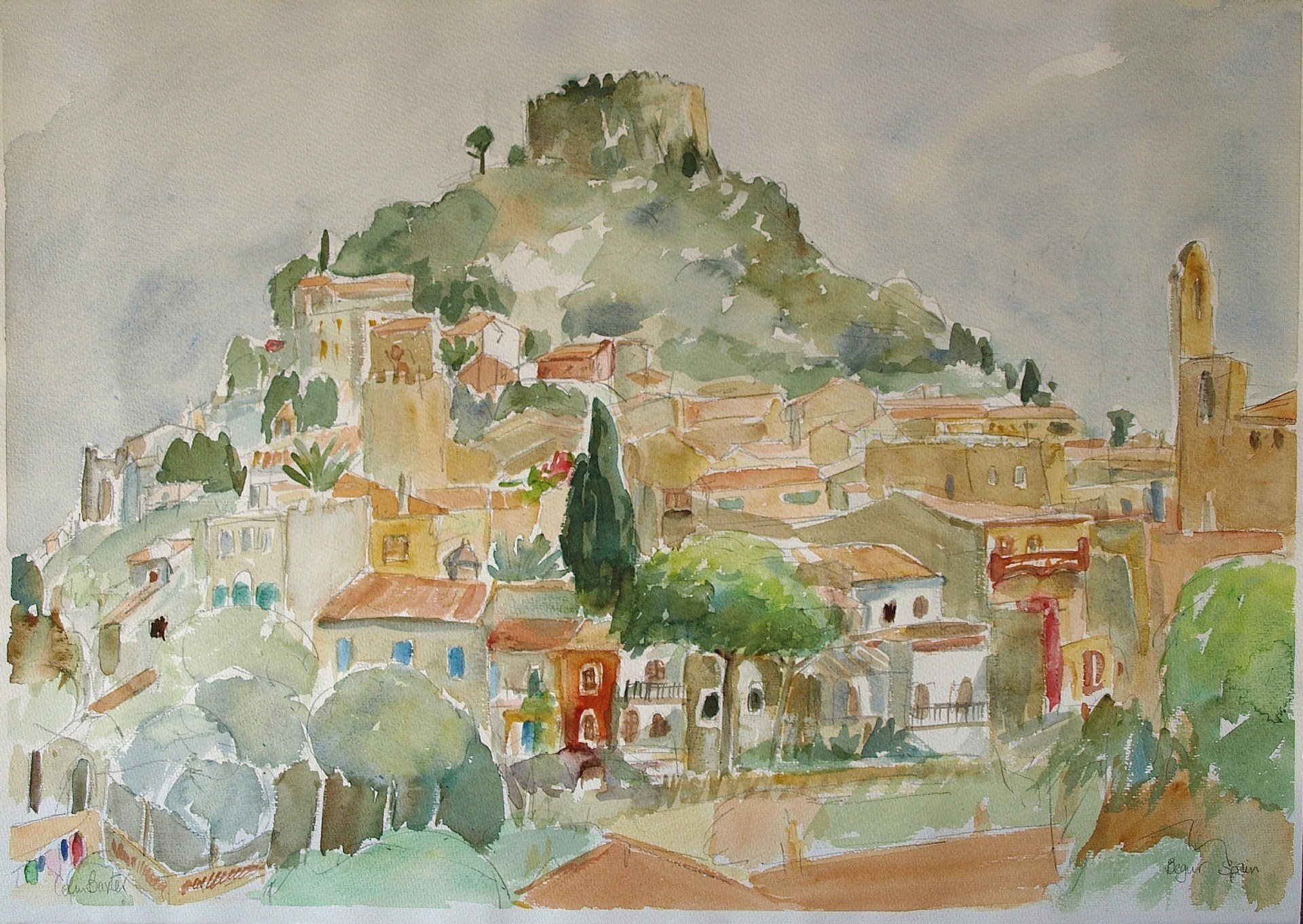 Spain | Colin Baxter | Contemporary Artist | Oil Paintings ...