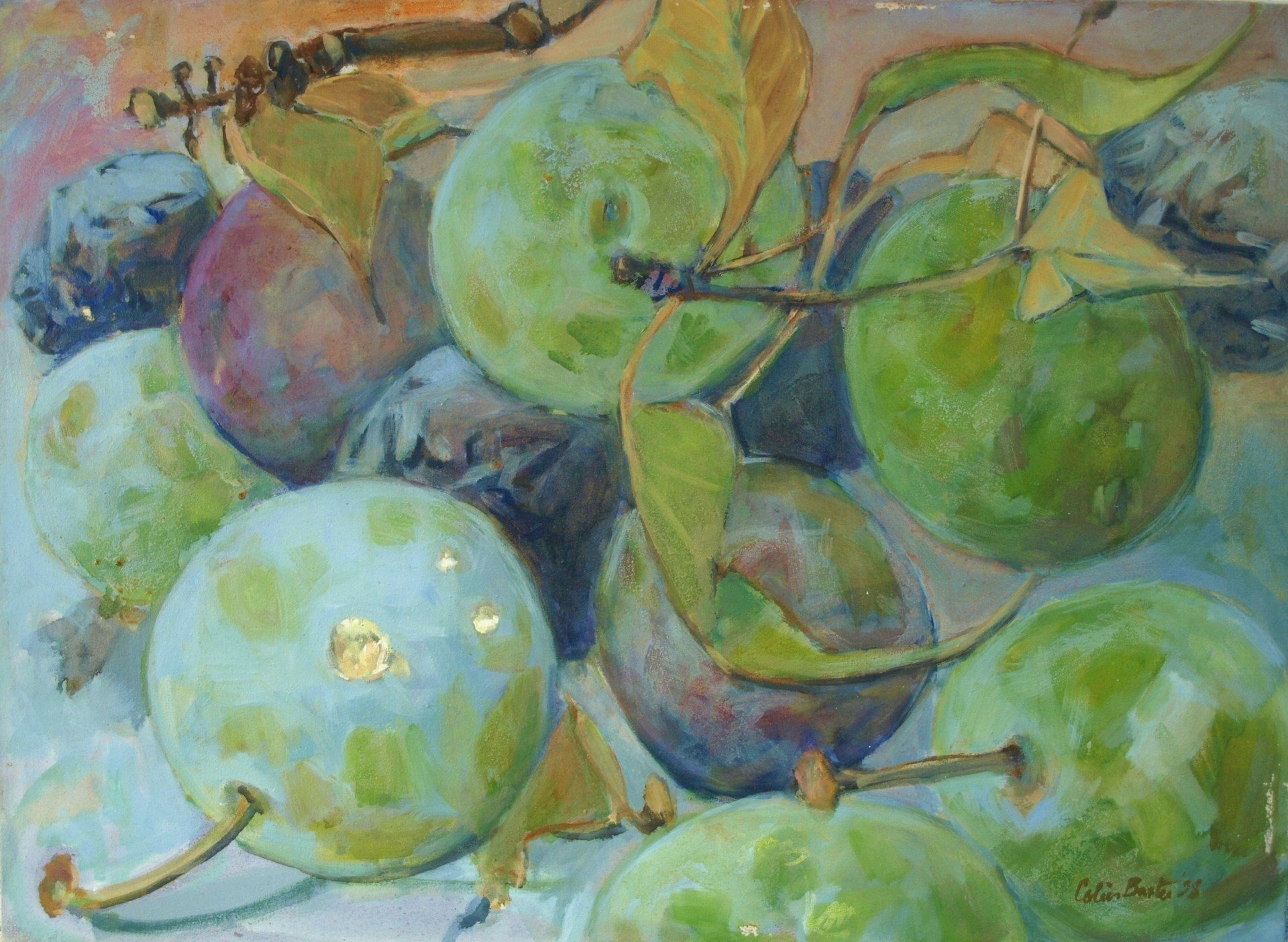 Fruit | Colin Baxter | Contemporary Artist | Oil Paintings ...