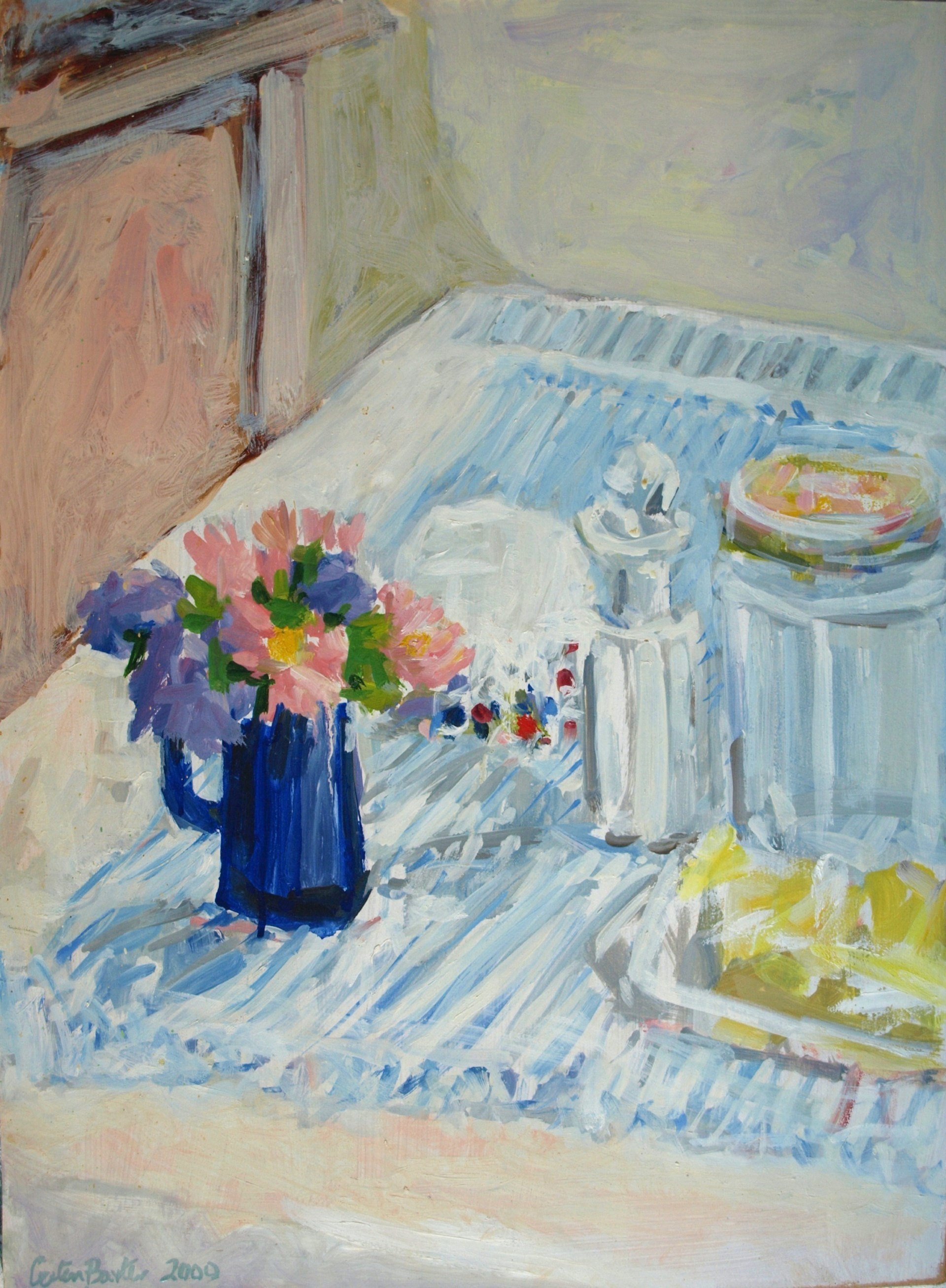 Flowers | Colin Baxter | Contemporary Artist | Oil Paintings ...