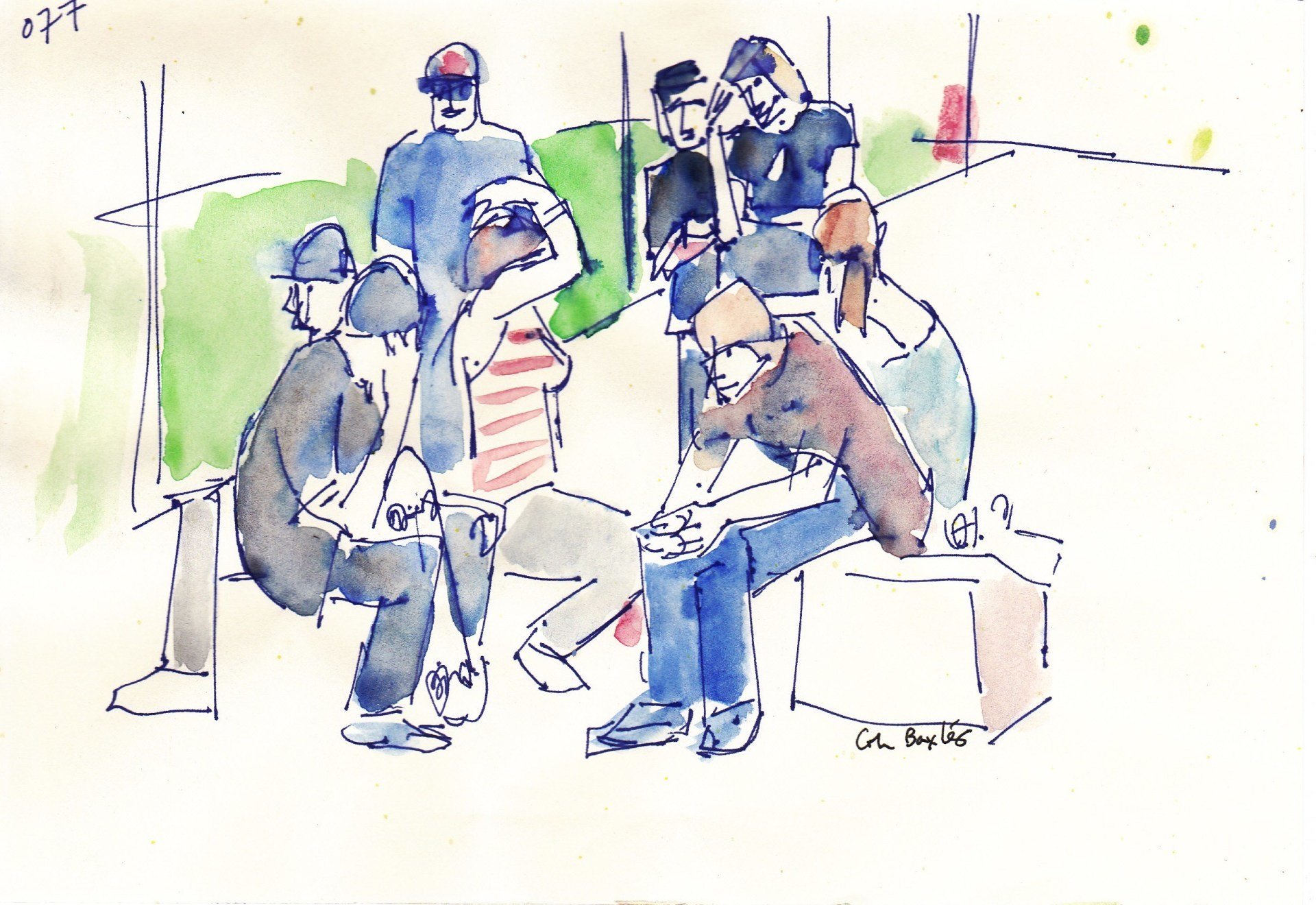 Manchester | Colin Baxter | Contemporary Artist | Oil Paintings ...