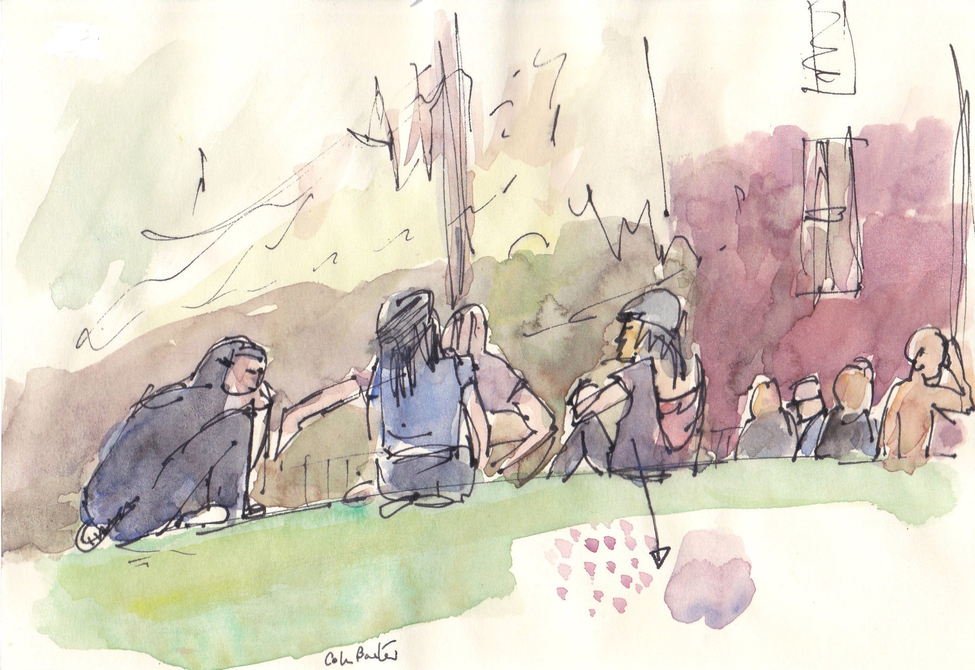 Manchester | Colin Baxter | Contemporary Artist | Oil Paintings ...