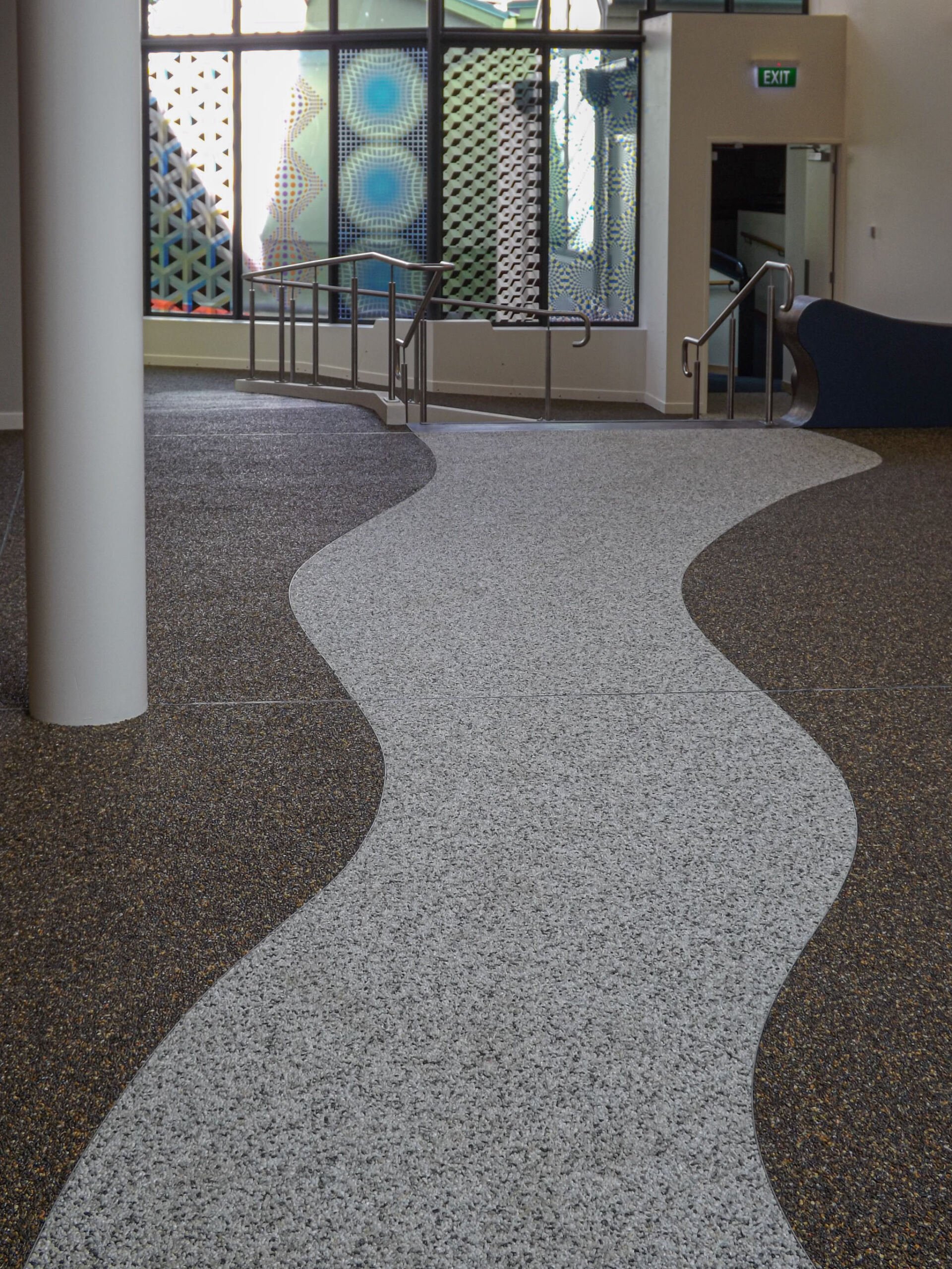 Natural Stone Carpet | Coloured Concrete Alternatives | Floors designed ...