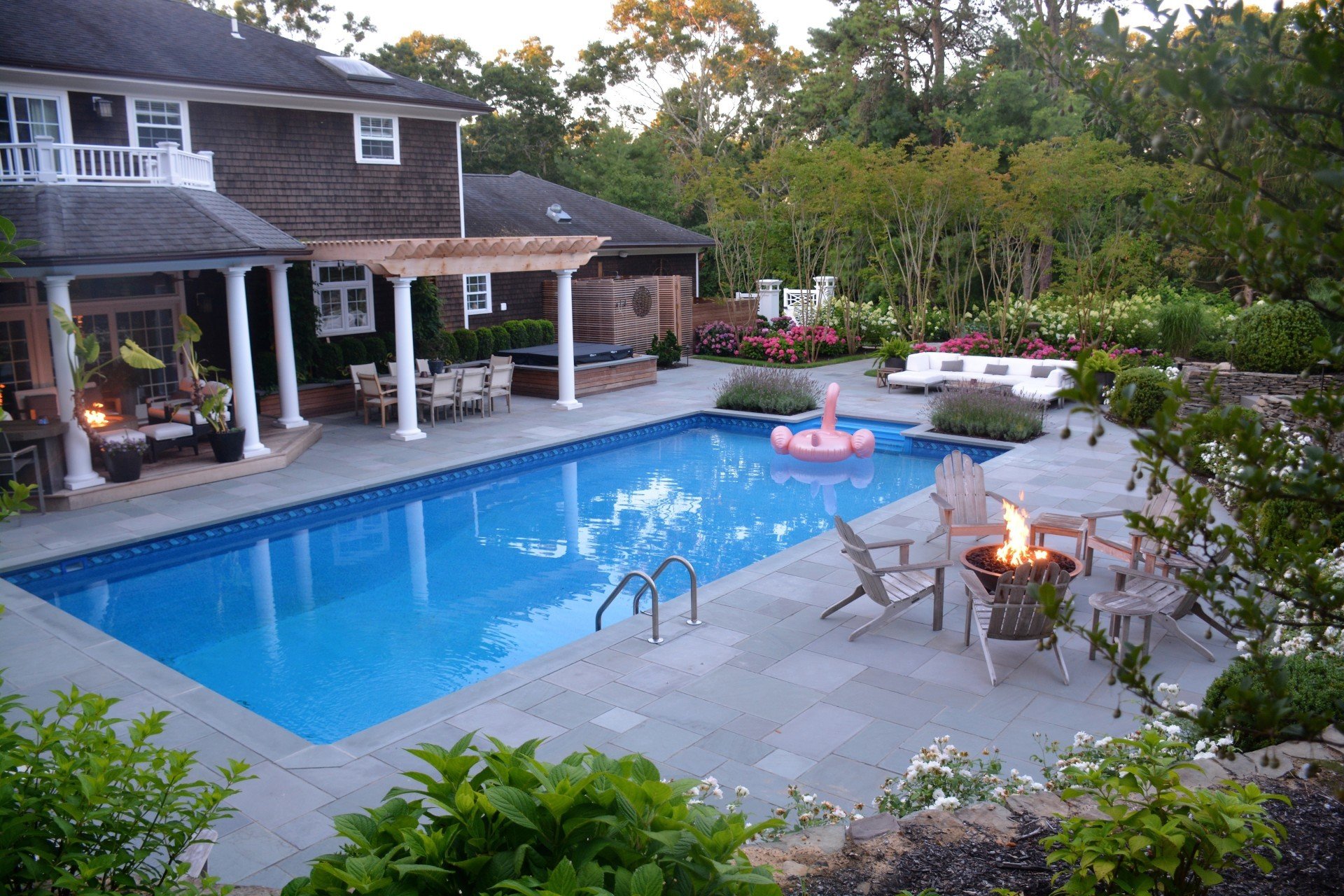 Pool Settings | Cashman Landscape Management & Design Inc.