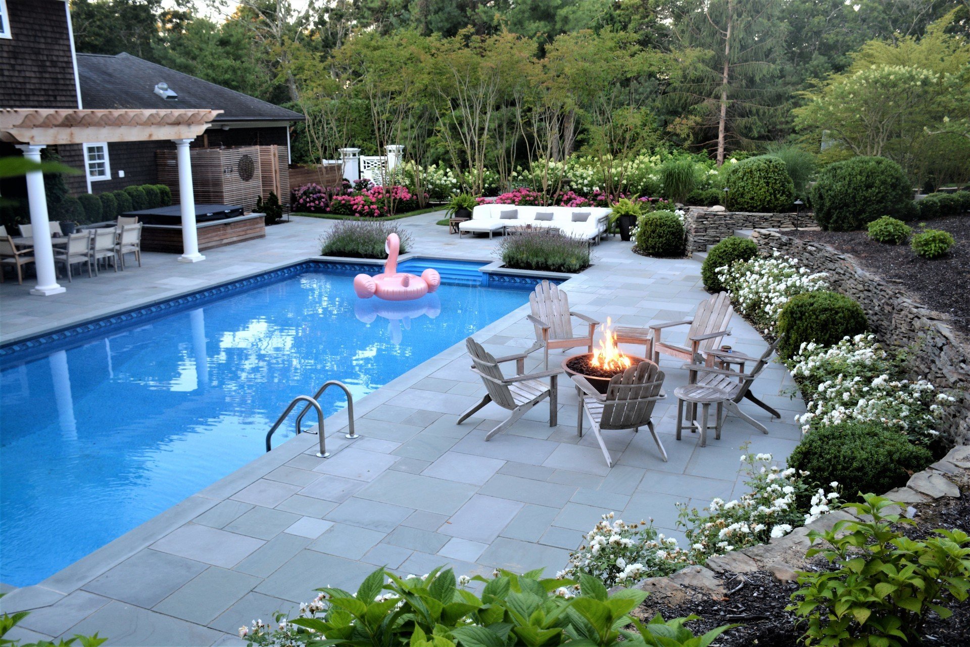 Pool Settings | Cashman Landscape Management & Design Inc.
