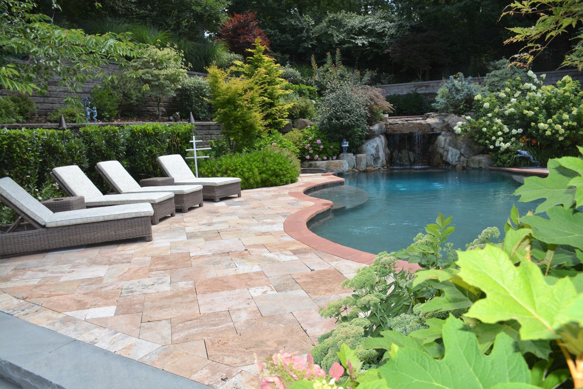 Pool Settings | Cashman Landscape Management & Design Inc.