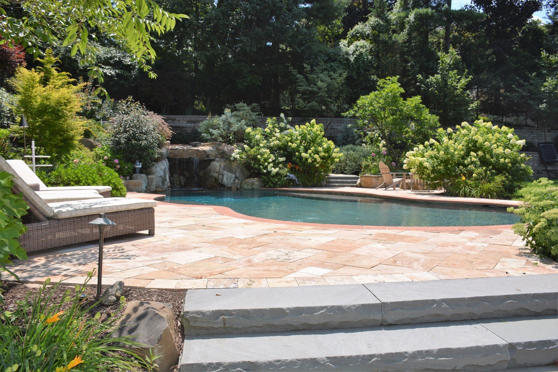 Pool Settings | Cashman Landscape Management & Design Inc.