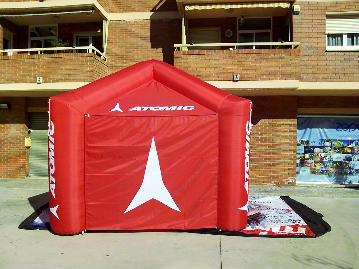 Carpas Hinchables · Soportes publicitarios · Streetmarketing