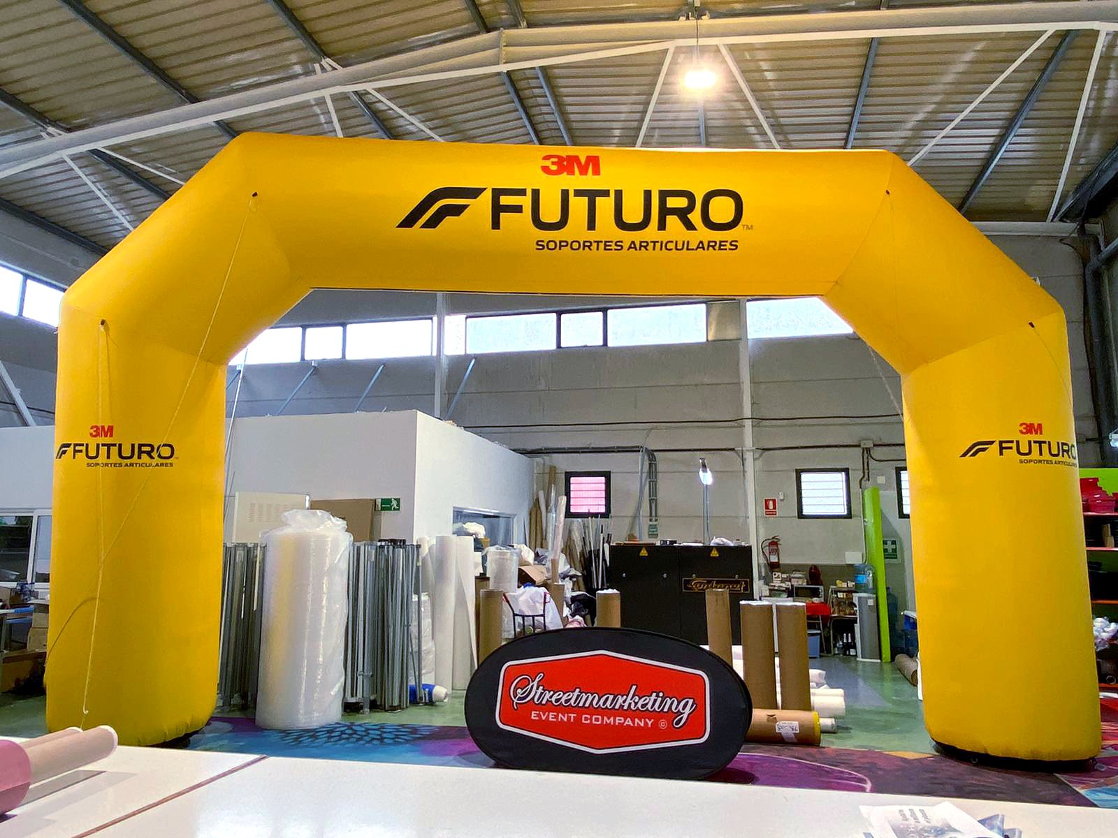 Hinchables· Soportes publicitarios · Streetmarketing