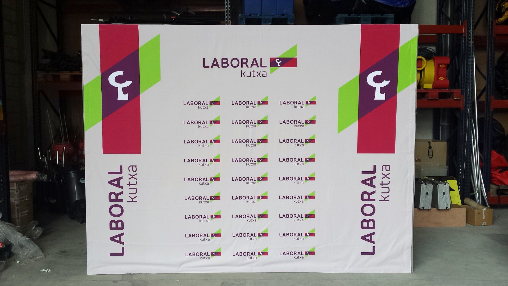 Photocall, backdrop portatil · Streetmarketing