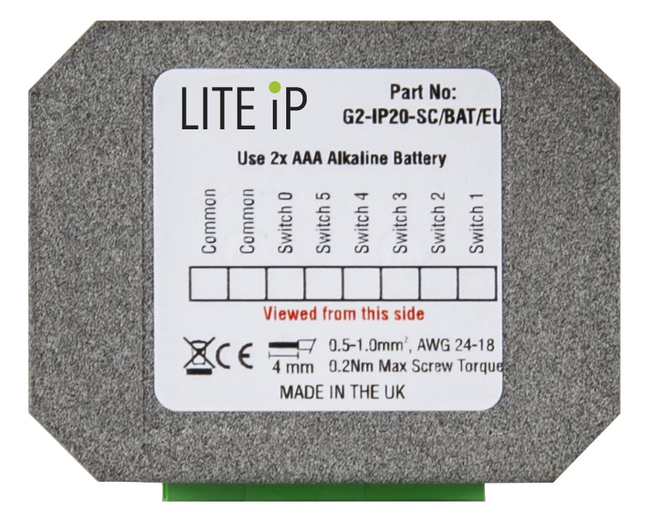 The simplest commercial wireless lighting control system