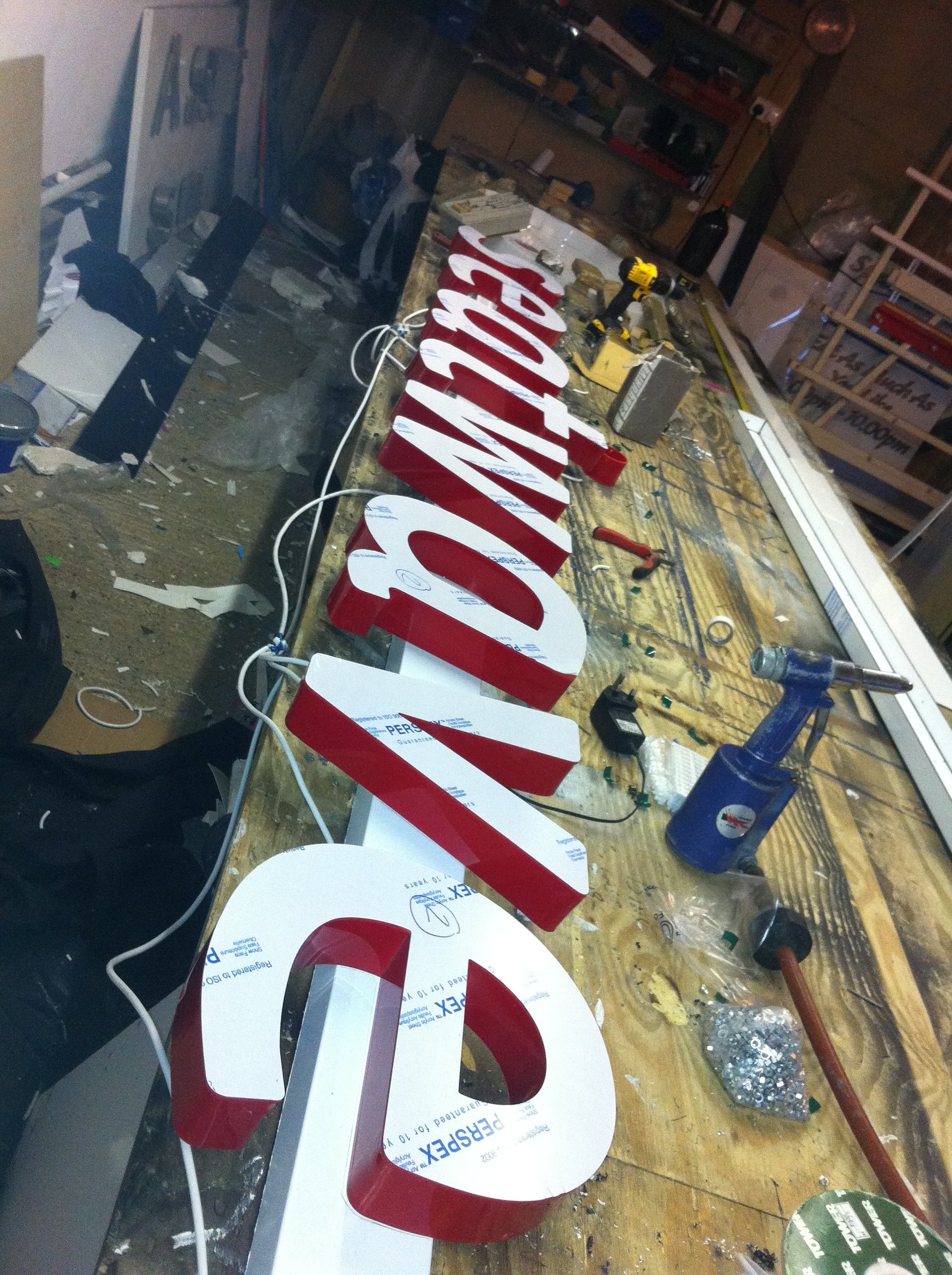 3d shop signs led back lit signs 3d office signs raised 3d logos in ...