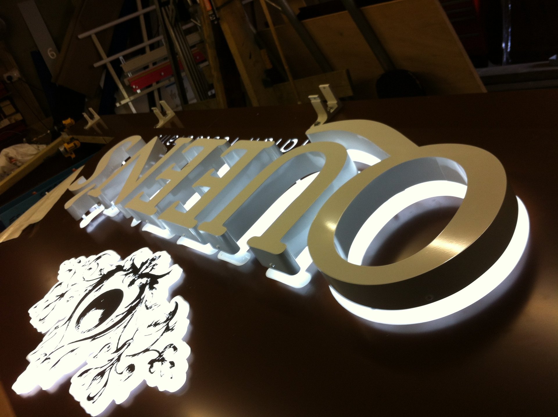 3d shop signs led back lit signs 3d office signs raised 3d logos in ...