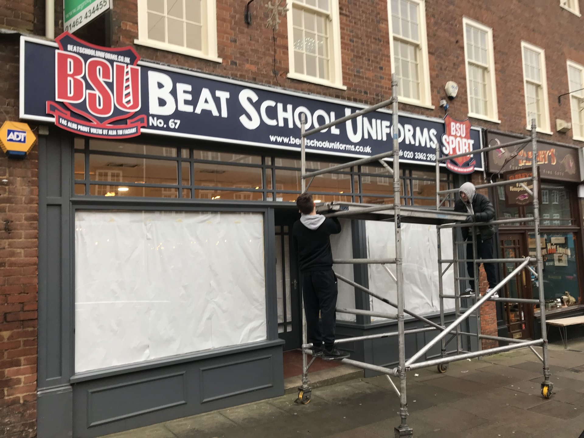 flat cut shop sign letters flat cut logos raised lettering and logos in ...