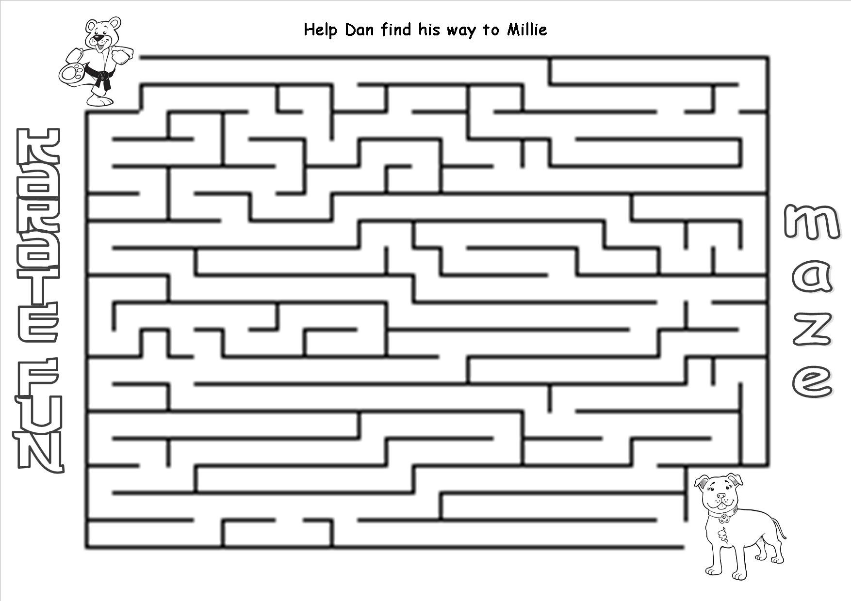 Children's Activity Page