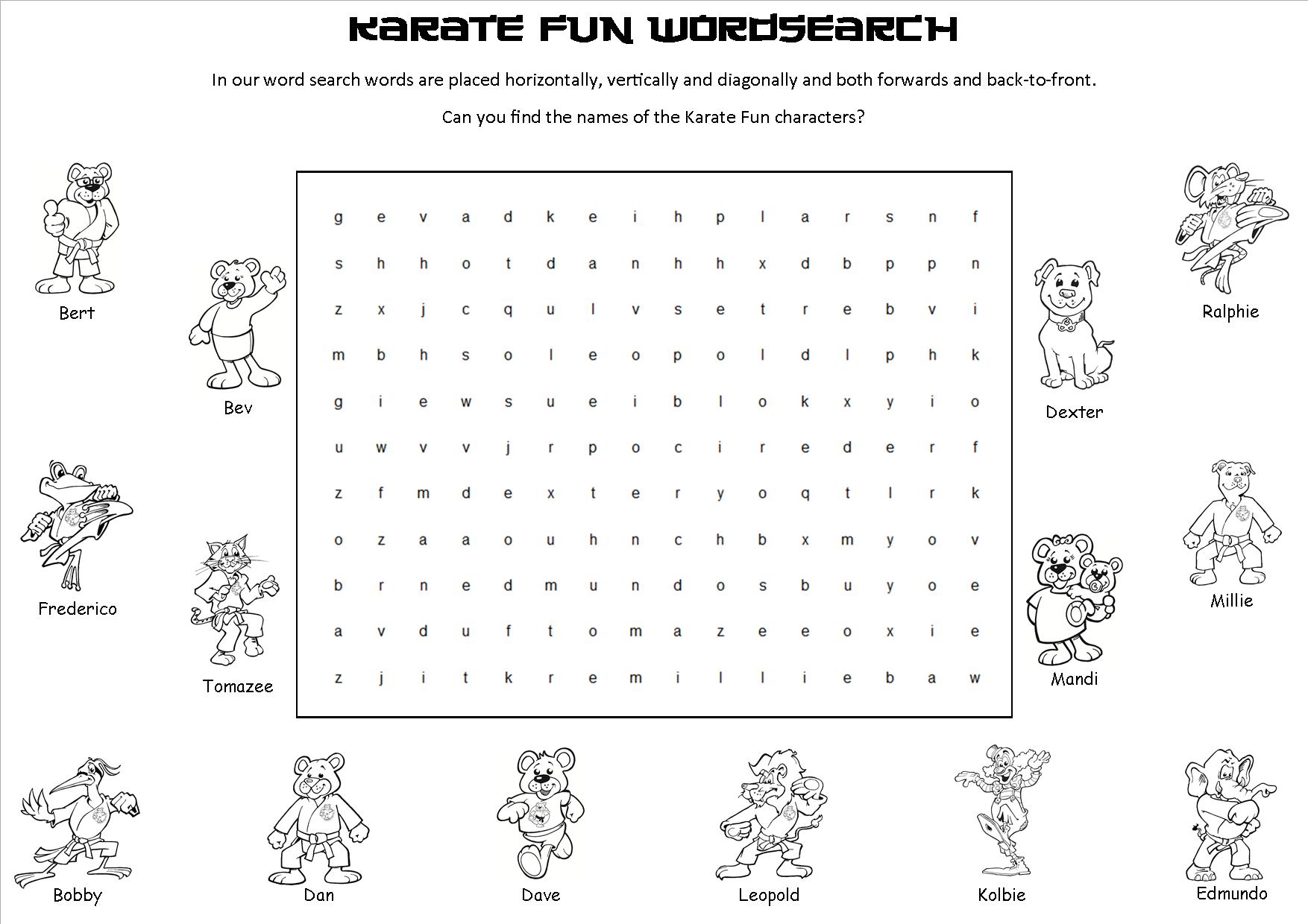 Children's Activity Page