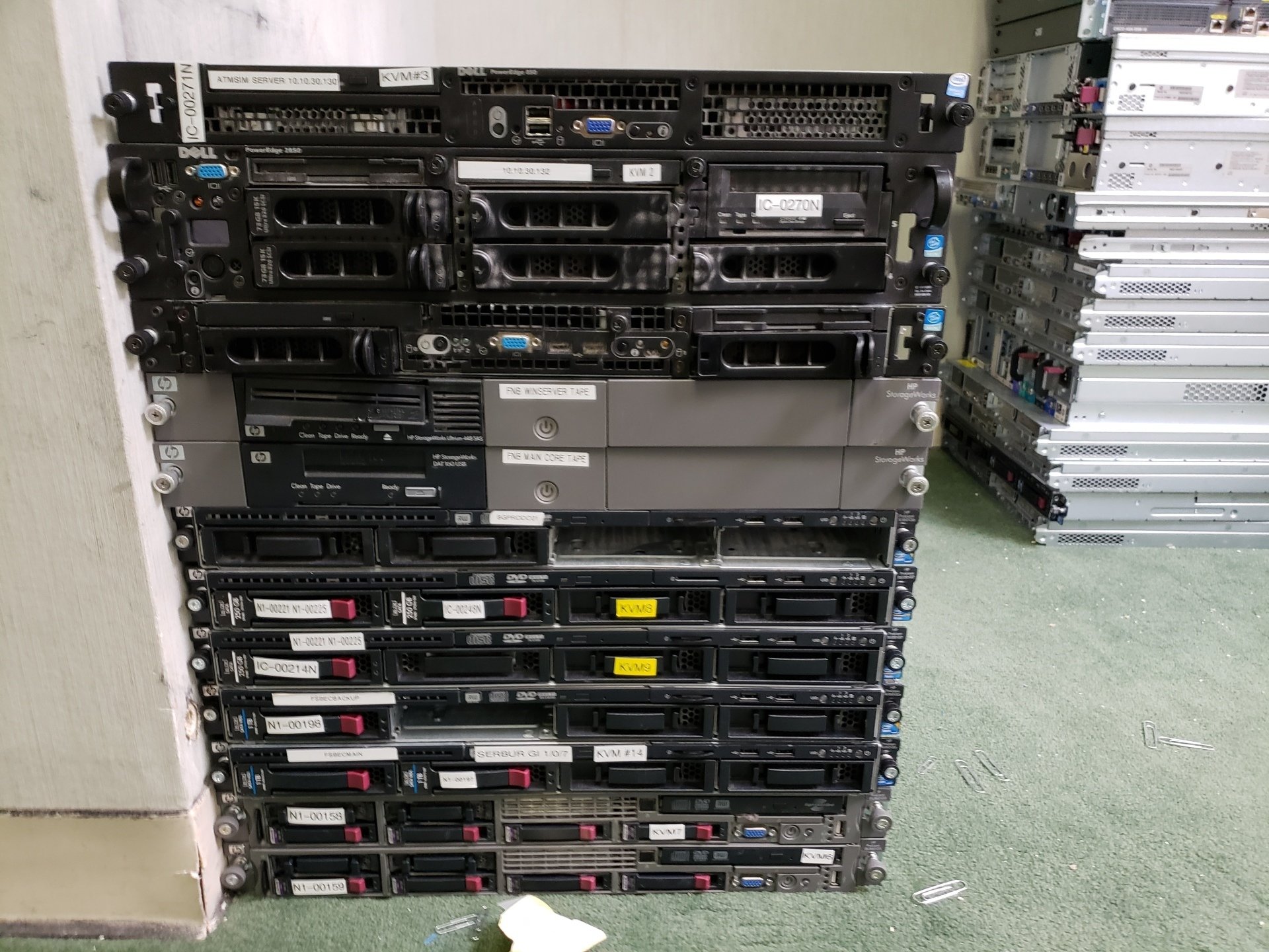 Recycling servers from Data Centers
