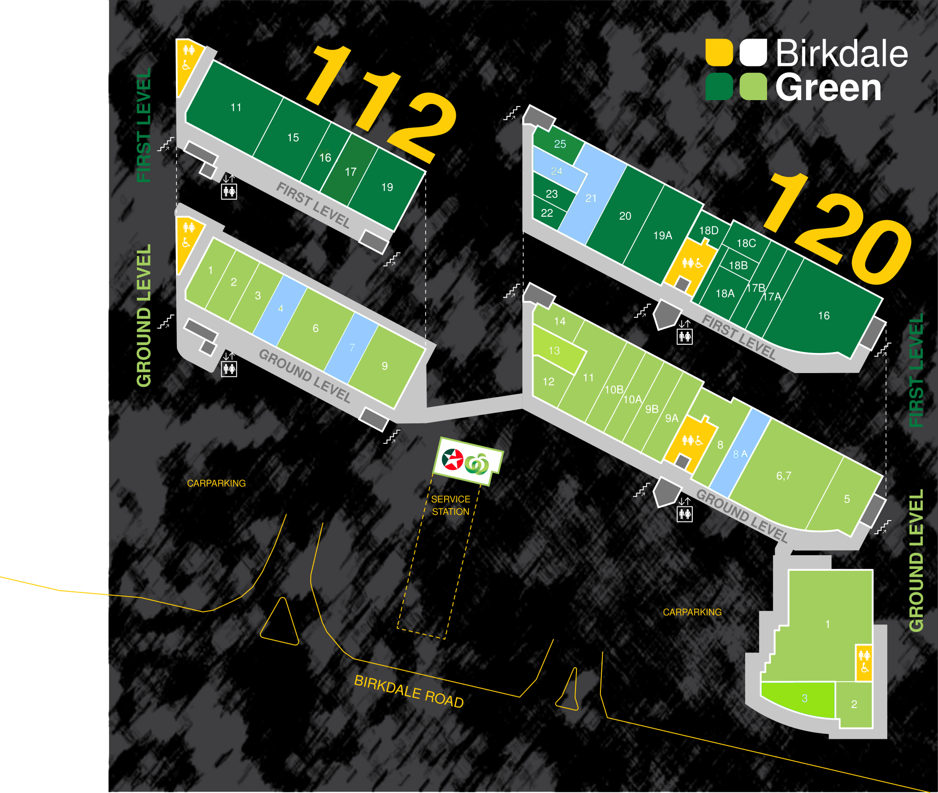 Birkdale Shopping Complex Map | Birkdale Green