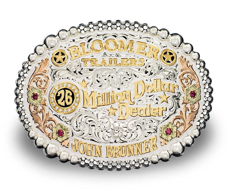 Gist Silversmiths | Made in the USA | Masters Collection Trophy Buckles