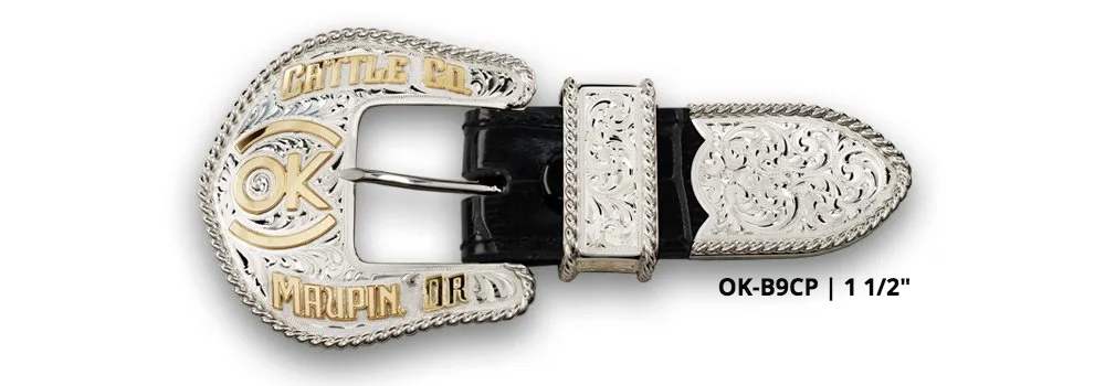 Gist Silversmiths | Made in the USA | Ranger Buckle Sets