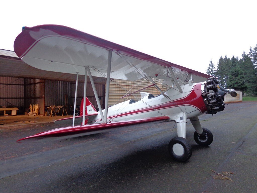 4-Aileron Stock Stearman