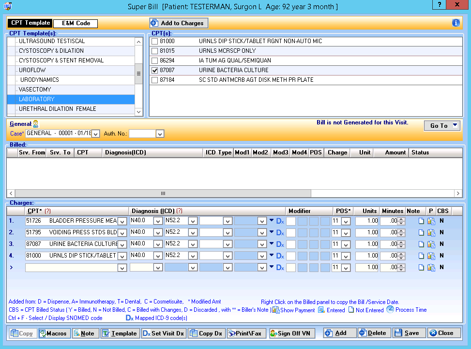 Urology EHR Software | Urology EMR | Meditab