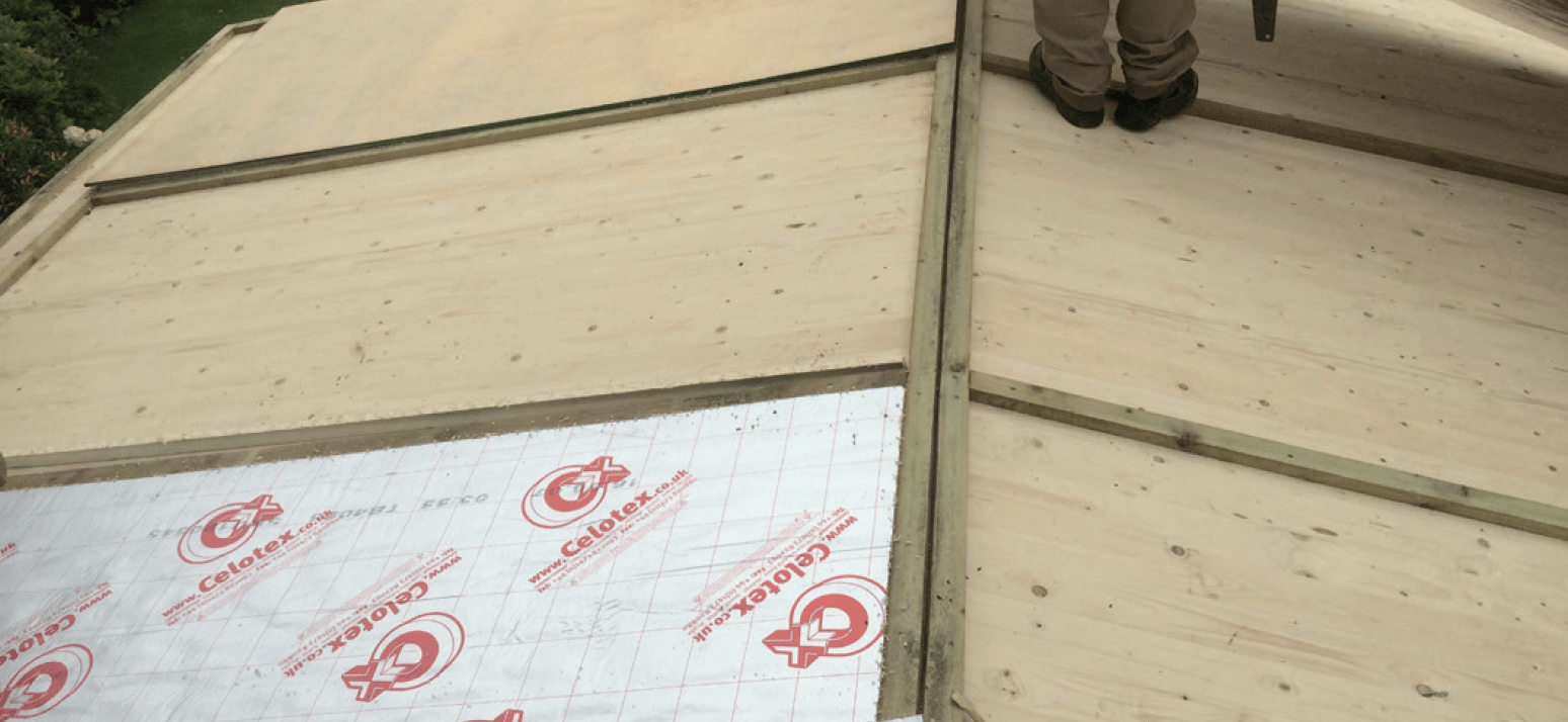 Roof Coverings & Insulation | Cosy Winter Cabins | Log Cabin Store