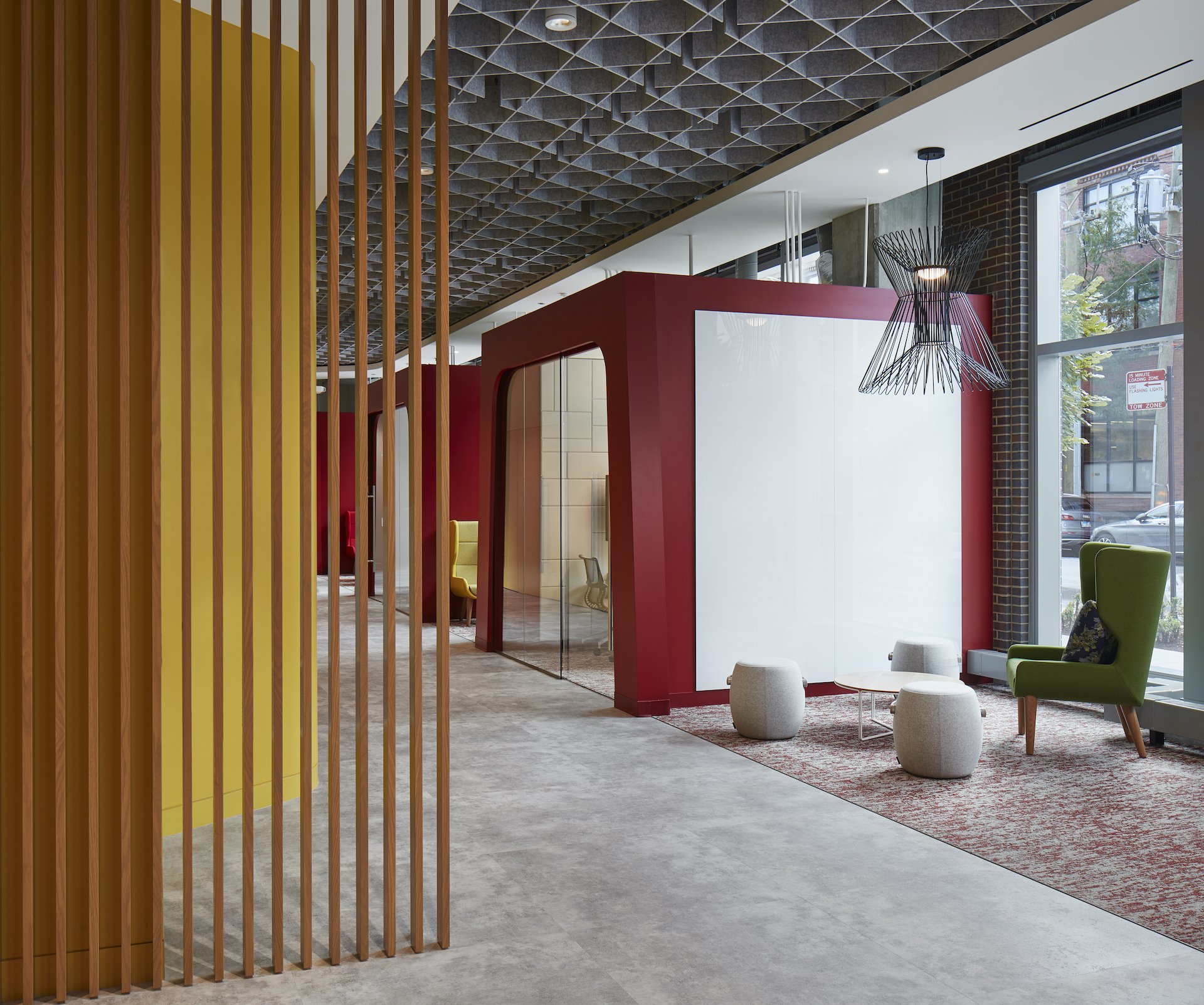 Google Reception | Parenti Woodwork