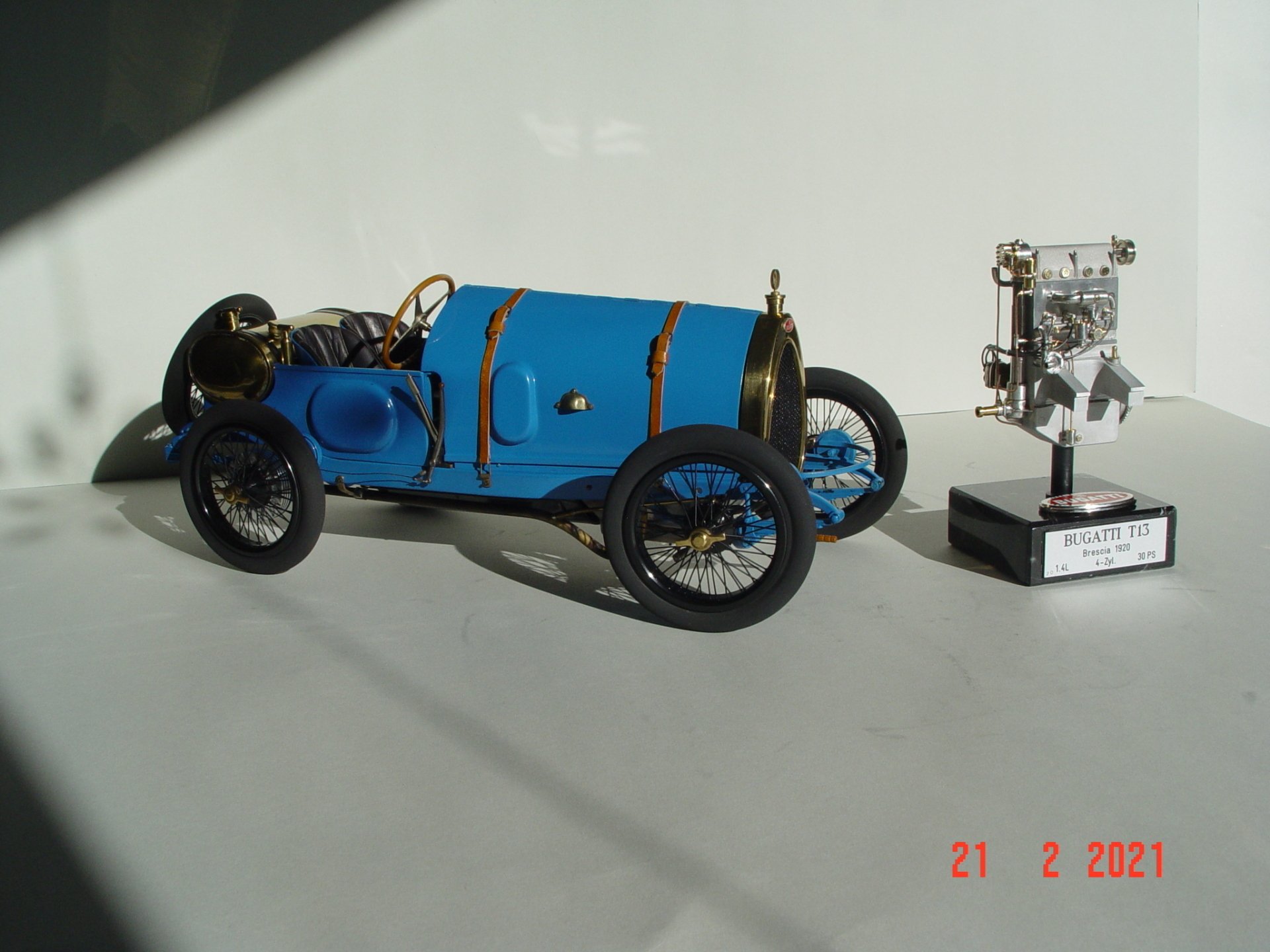 Bugatti 4 Zyl. 1.4L in T13 Brescia