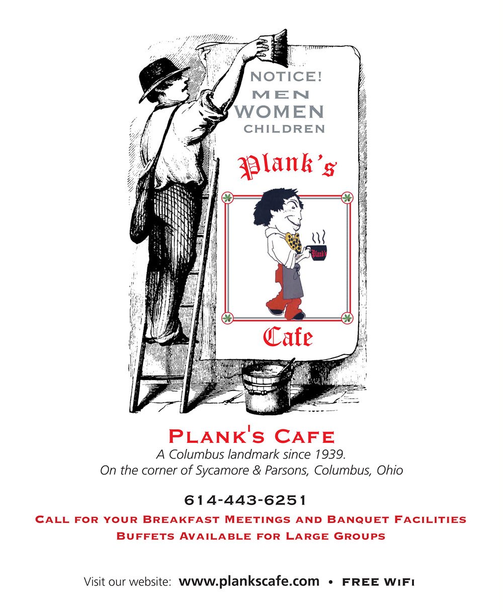 Breakfast Menu | Planks Cafe & Pizzeria on Parsons - Columbus, Ohio