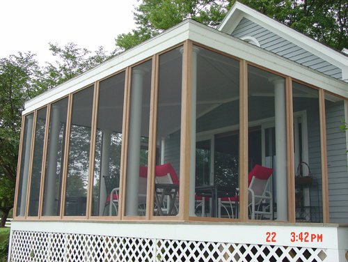 High-Quality Wood Screen Panels | Western Maine Screen Doors