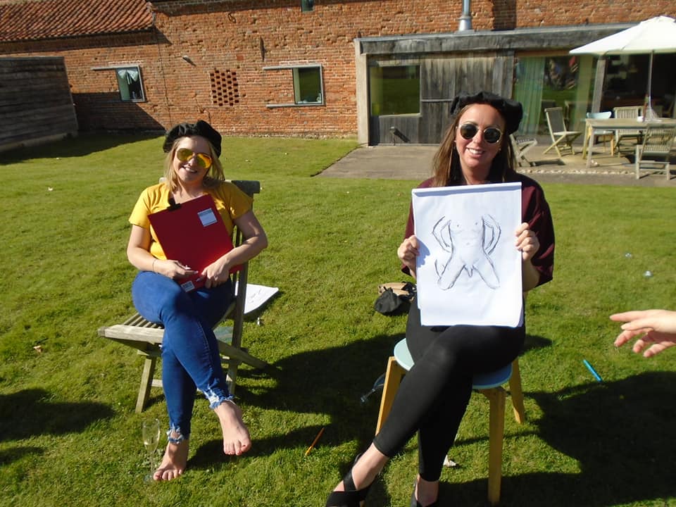 Life Drawing Hen Parties with Twisted Parties