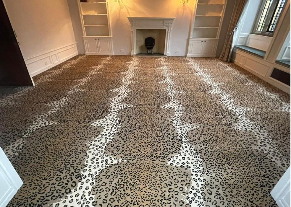 Would an animal print floor covering suit your home in Finchley?