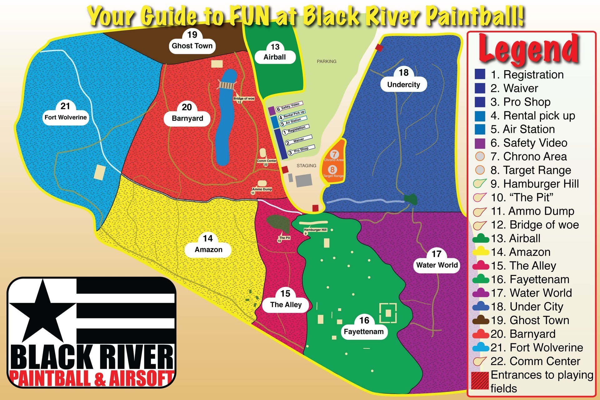 Black River Paintball Park | Lets Play Paintball