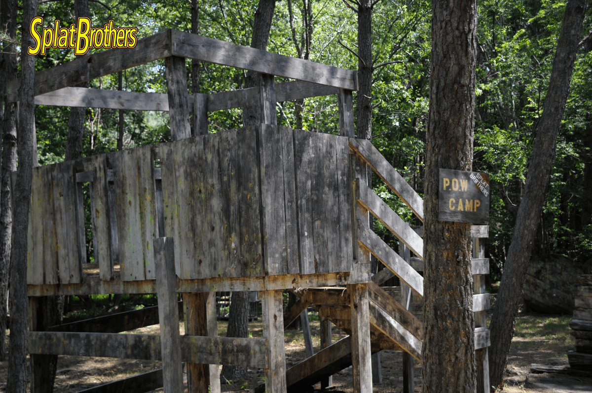POW Camp - Splatbrothers Paintball Park | Let's Play Paintball