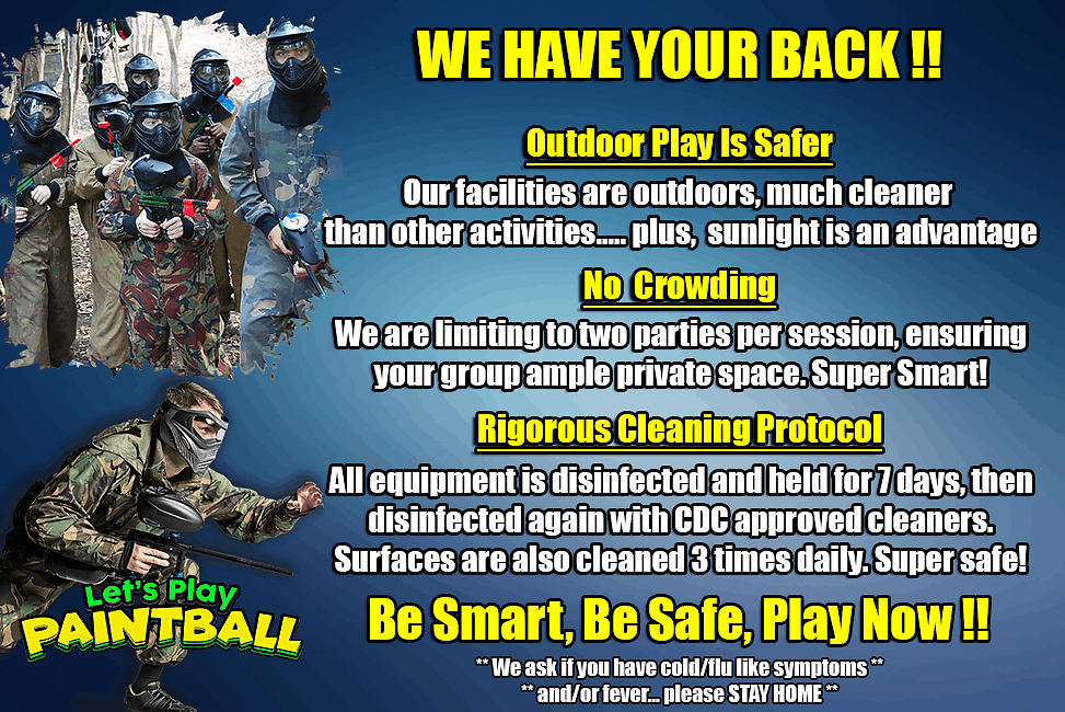 Guest Safety | Lets Play Paintball