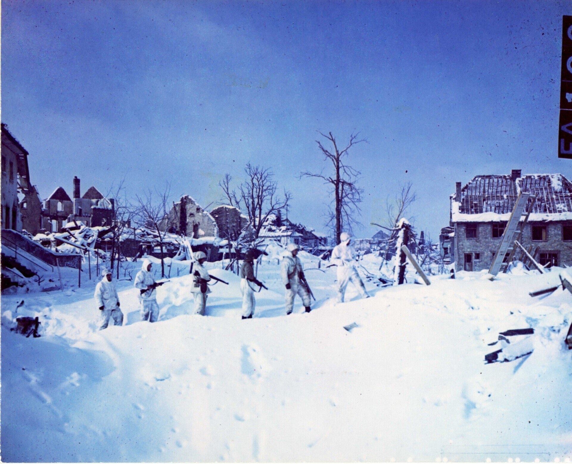 Official Battle of the Bulge Color Photographs