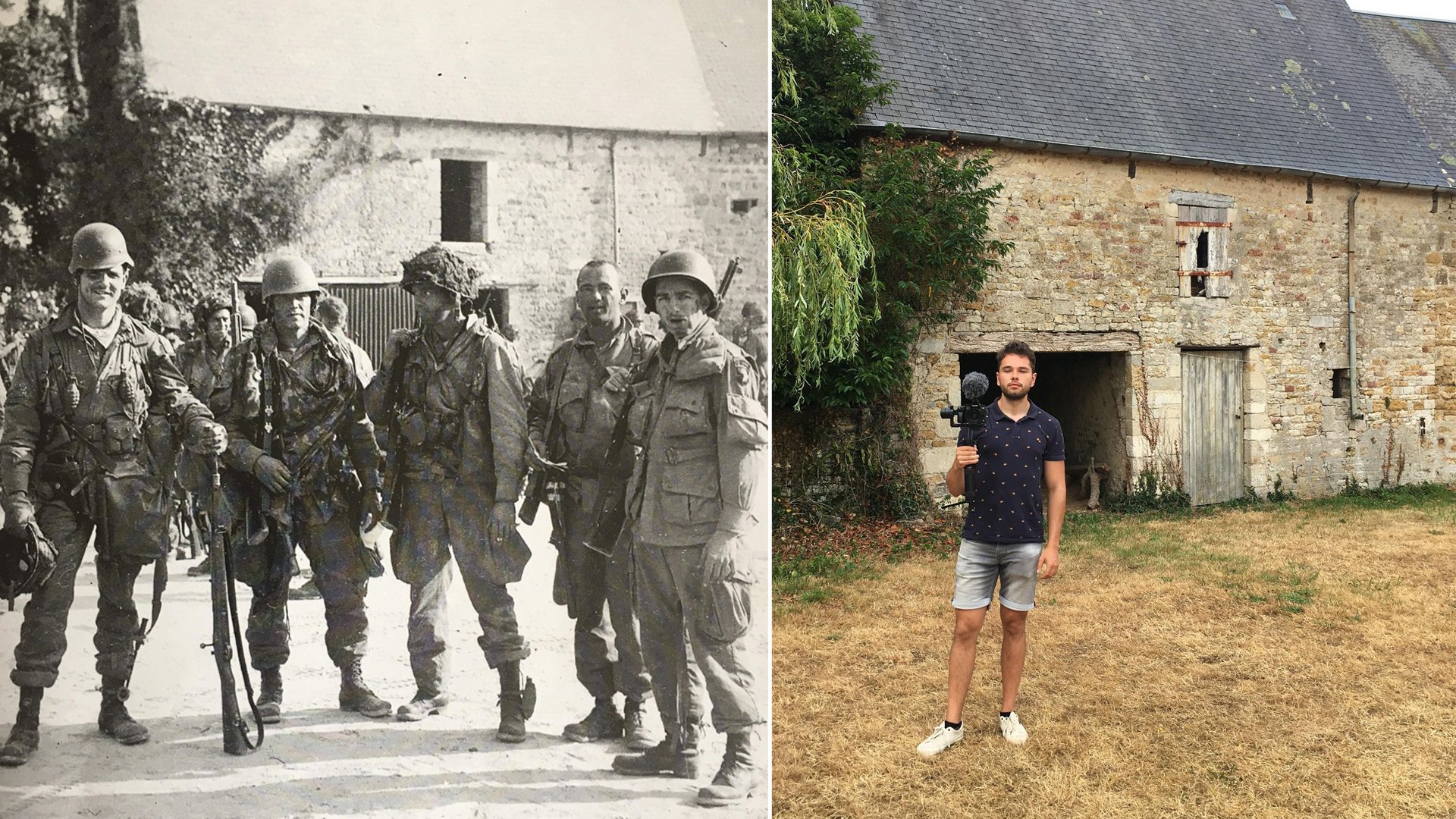 WWII Then & Now: Airborne in Normandy