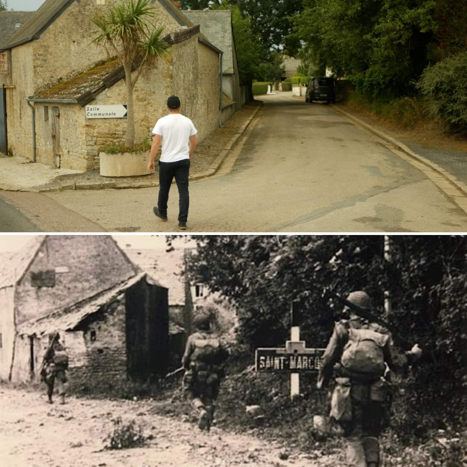 WWII Then & Now: Airborne in Normandy