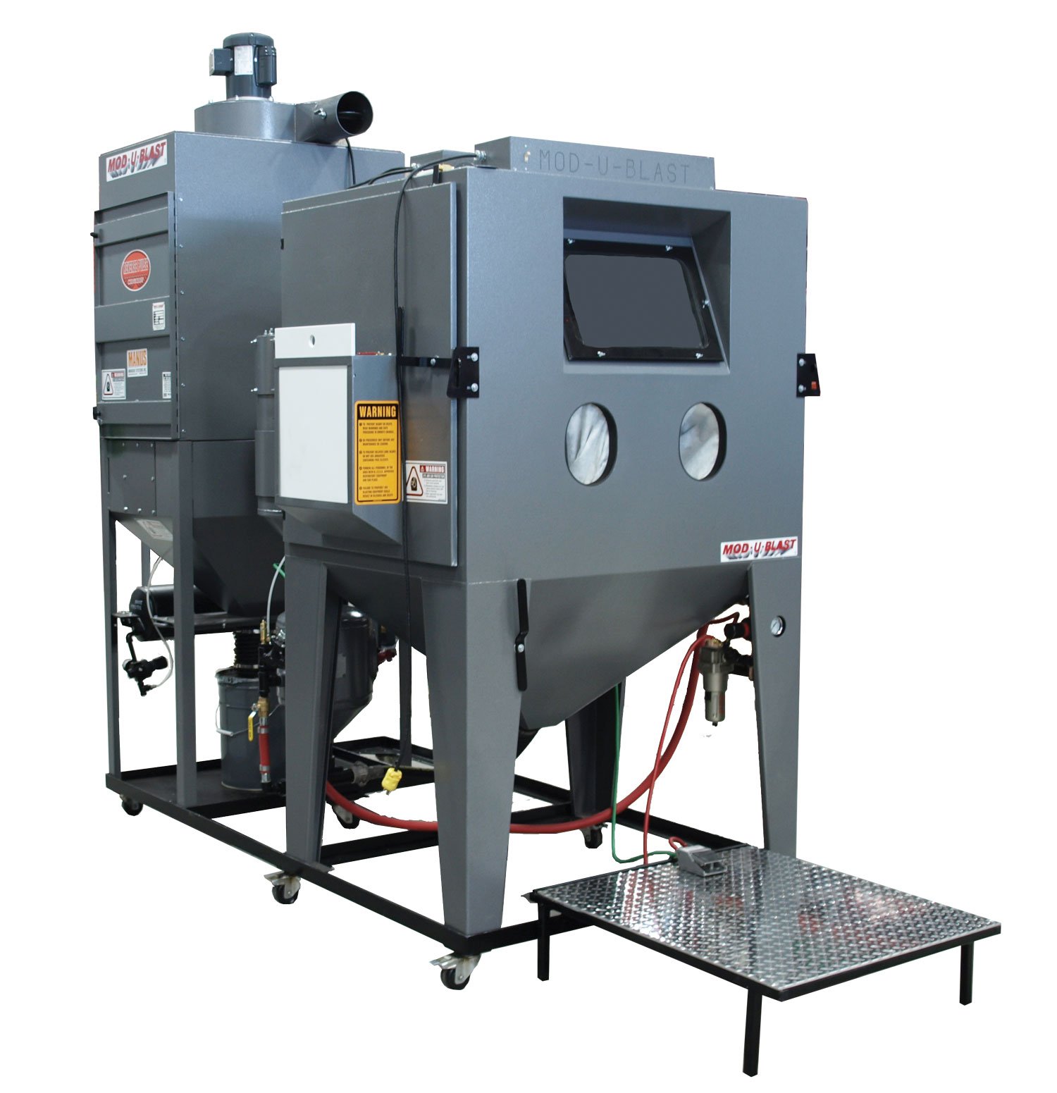 High Performance Sandblasting Cabinets - Mod-U-Blast
