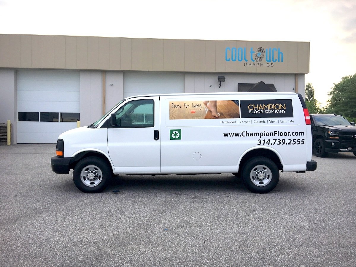 Flooring Company Vehicle Wraps
