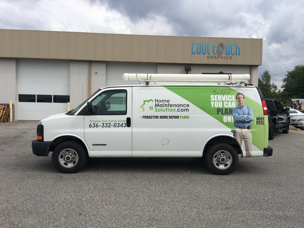 Handyman Company Vehicle Wraps